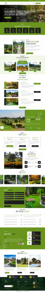 Landscaping WordPress Theme