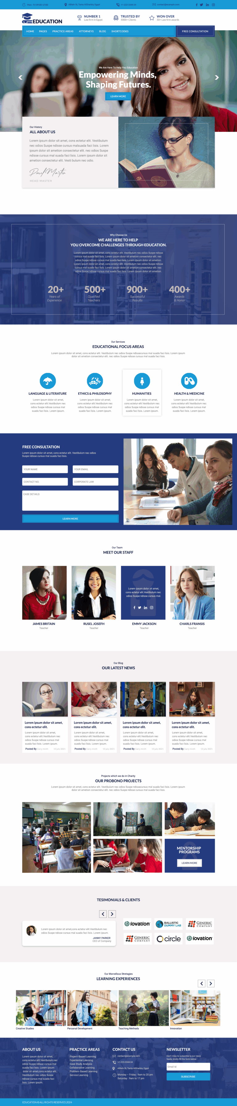 We Create The Beat WordPress Themes For Your Websites